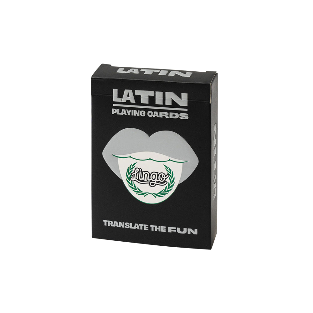 Lingo Playing Cards - Latin | Hoyle's of Oxford