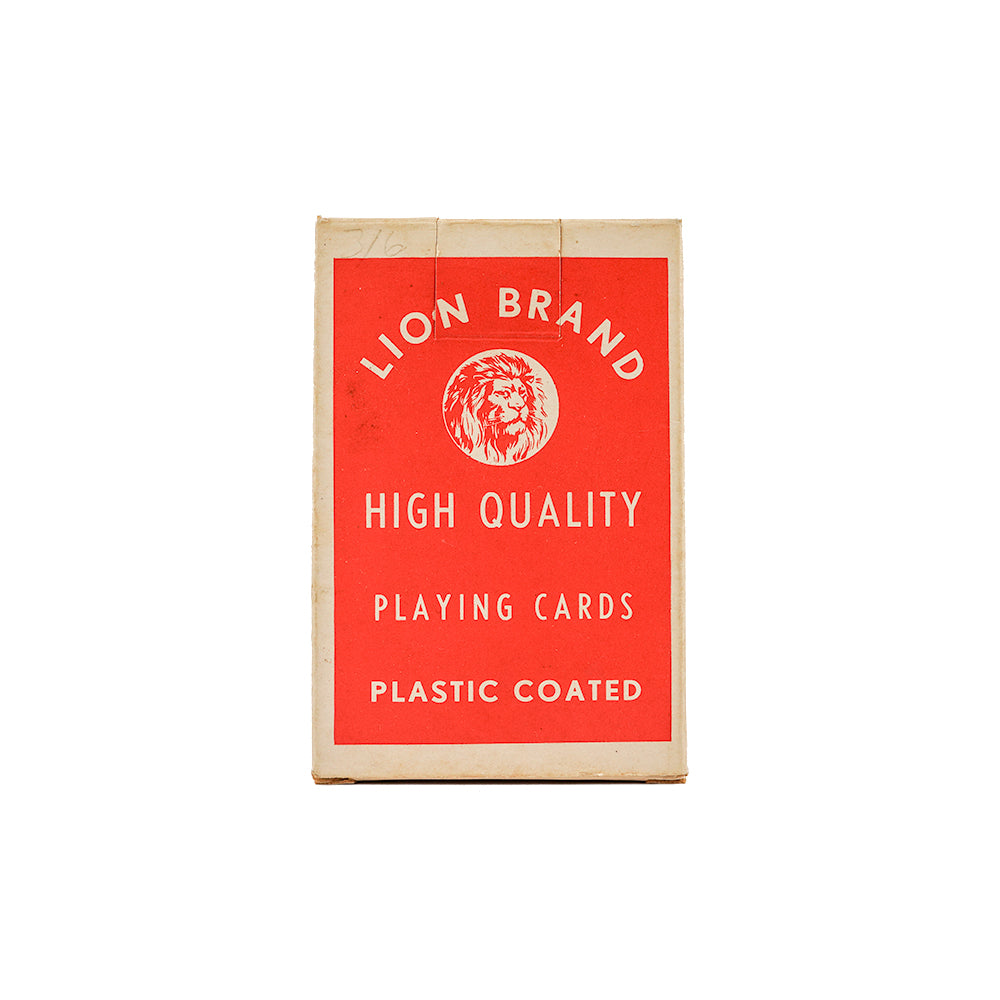 Lion Brand playing cards - 1960s | Hoyle's of Oxford