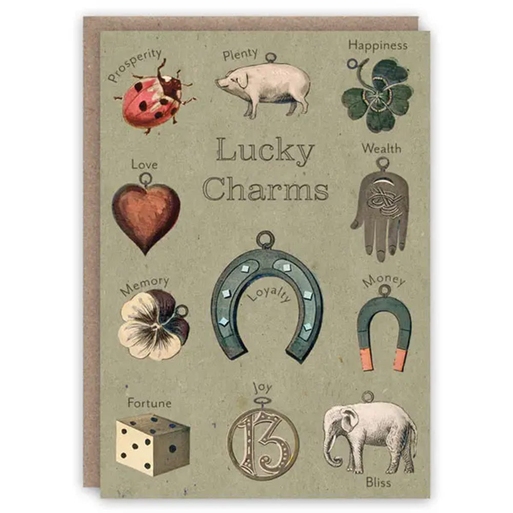 Lucky Charms greeting card | Hoyle's of Oxford