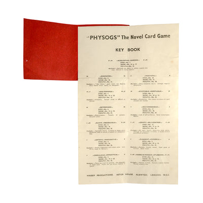 Physogs - 1930 | Hoyle's of Oxford
