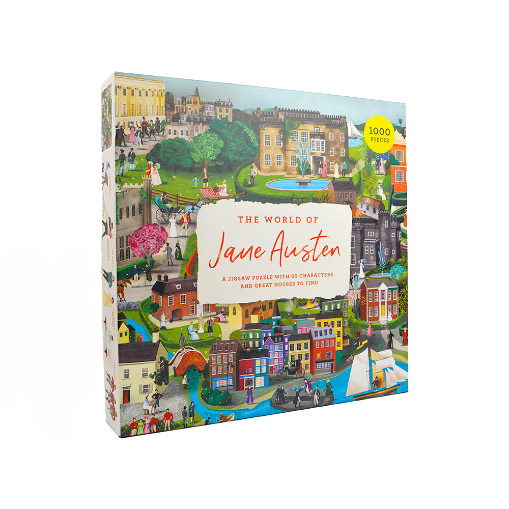 The World of Jane Austen jigsaw puzzle (1000px) | Hoyle's of Oxford