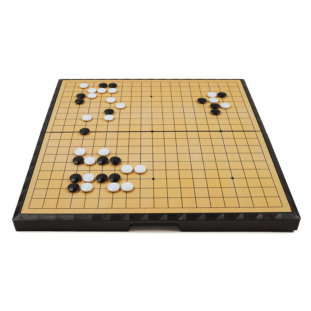 Folding magnetic go board and stones | Hoyle's of Oxford
